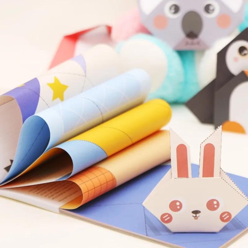 DIY Kids Craft Toy 3D Cartoon Origami Handcraft Paper Cuttin - TikTok ...
