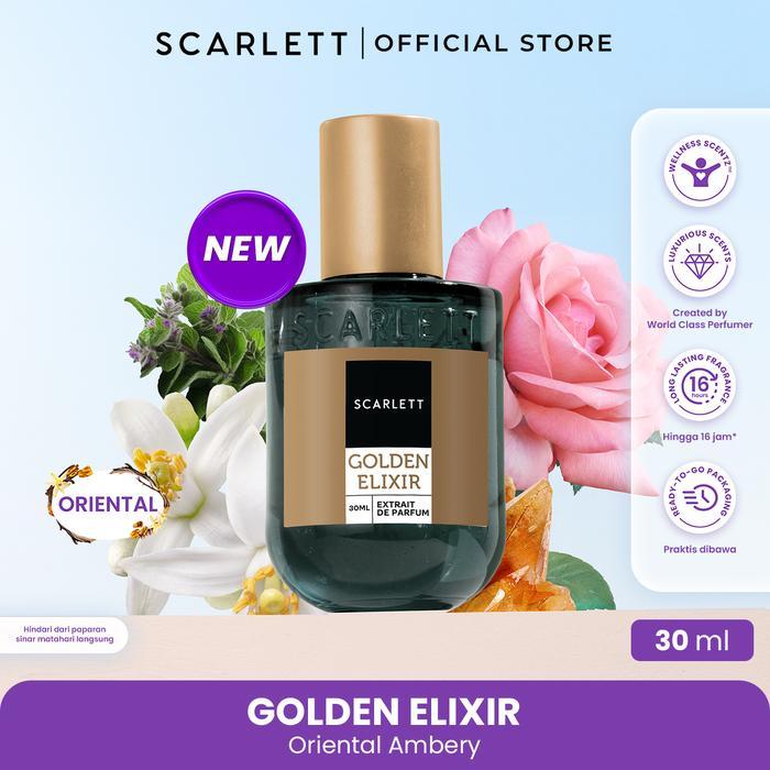 Promo ! Scarlett Velvet Rouge / Golden Elixir Extrait De Parfum 30Ml ...