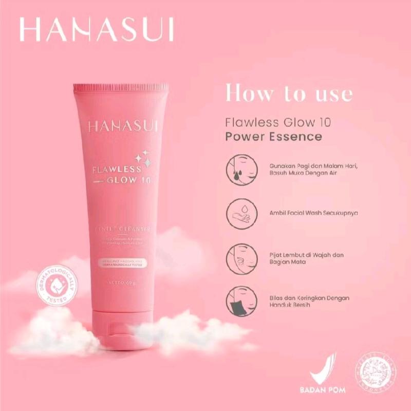 HANASUI Flawless Glow Gentle Cleanser - Shop | Tokopedia