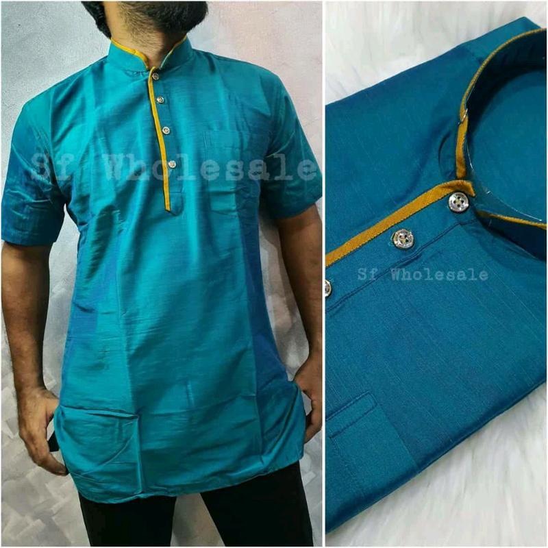 Men Short Cotton Jippa (Size M to XL) - TikTok Shop Malaysia