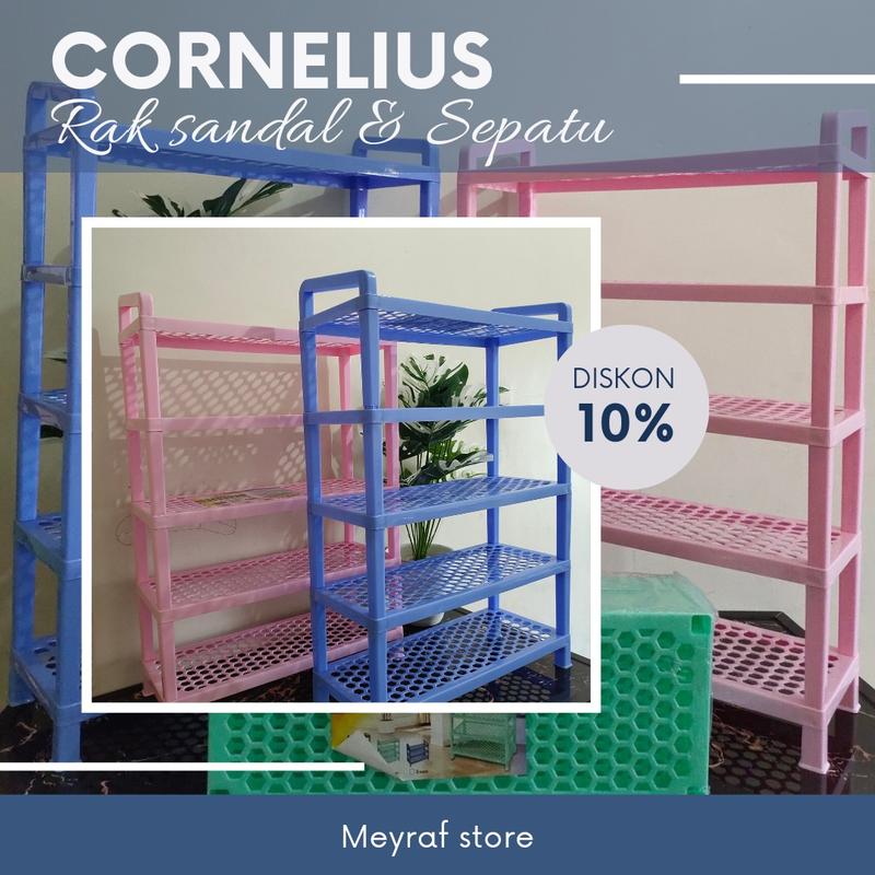 Rak sandal dan sepatu/Rak cornelius 3-5 susun - Shop | Tokopedia