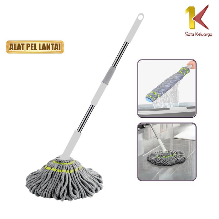 Promo [COD] SK C1315 Twist Mop Pel Lantai Tarik Peras Otomatis Kain ...