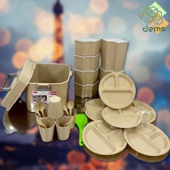 25 PCS ULTIMATE PICNIC MATE SET OUTDOOR PORTABLE DINNING SET - TikTok ...