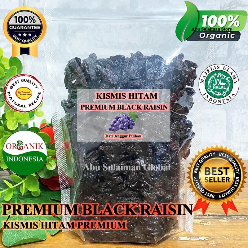 Kismis Hitam 1 Kg / Black Raisin 1 kg / Premium Dark Raisin - Shop ...