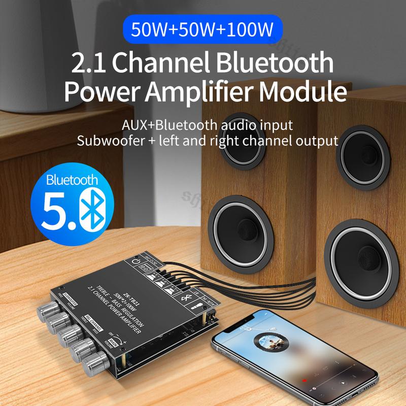 Amplifier 2.1 Channel bluetooth Digital Power Module High an - TikTok ...