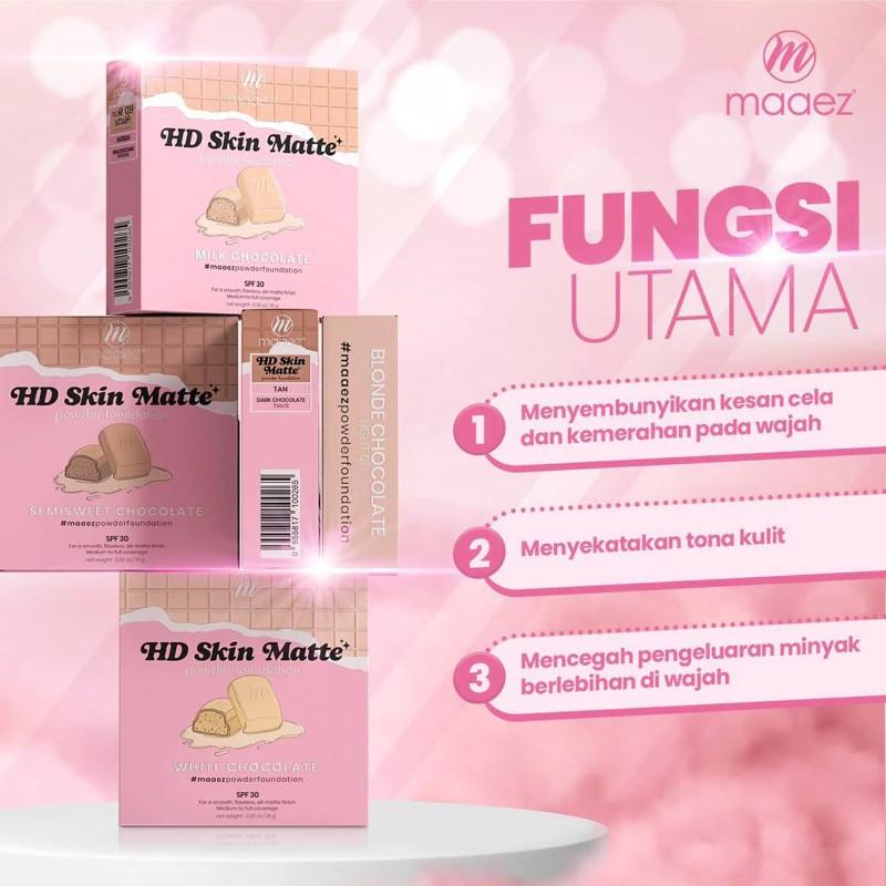 Maaez Compact Powdered Foundation | Original HQ | Ready Stok - TikTok ...