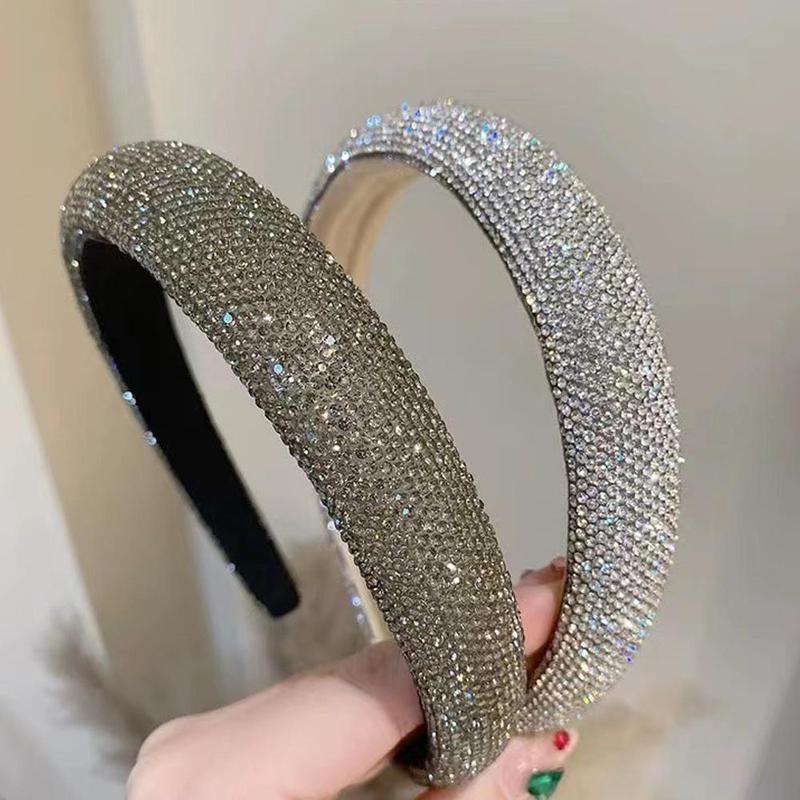 【COD】Women Girls Fashion Head Bands Sparkly Headband Hair Hoop - TikTok ...