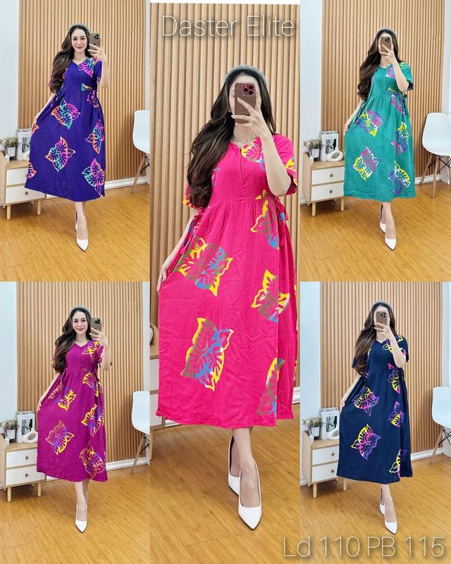 DASTER CHIBI CAP BUSUI RESLETING DEPAN BAHAN RAYON TEBAL - Shop | Tokopedia