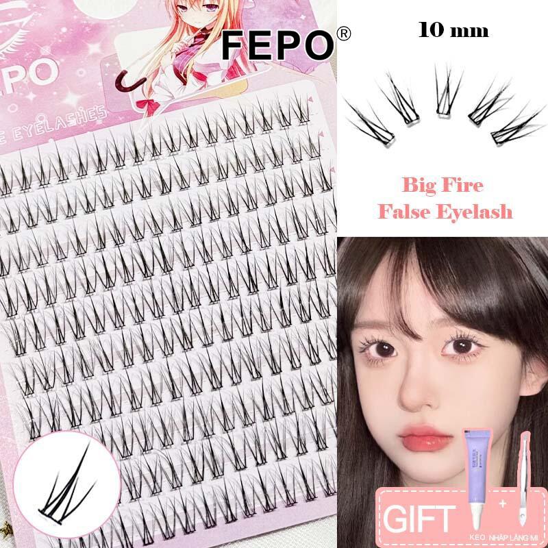 Hộp Lông Mi Giả, FEPO, 10 Hàng Sợi Tự Nhiên, Được Phân Cách, - TikTok ...
