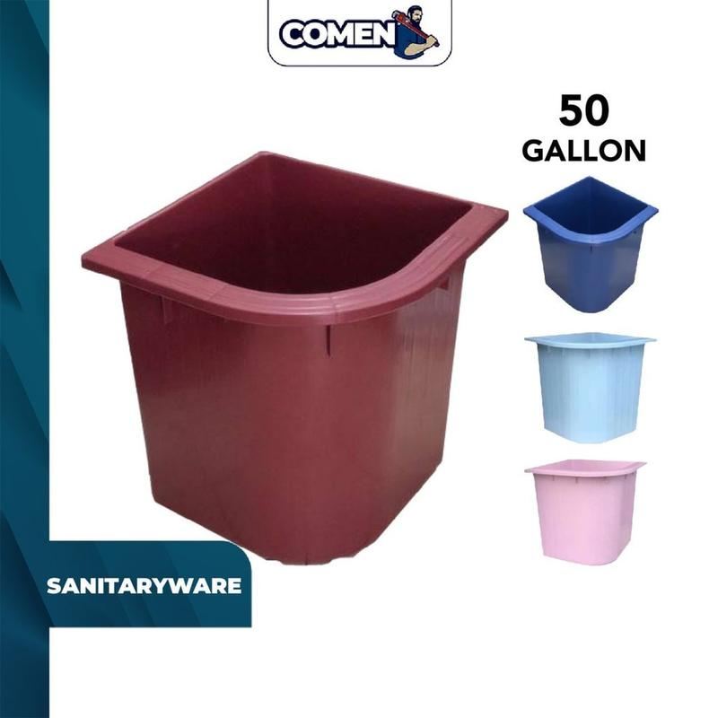 COMEN Water Tub 50 Gallon 136 Liter Water Tub Plastic Bathroom - TikTok ...