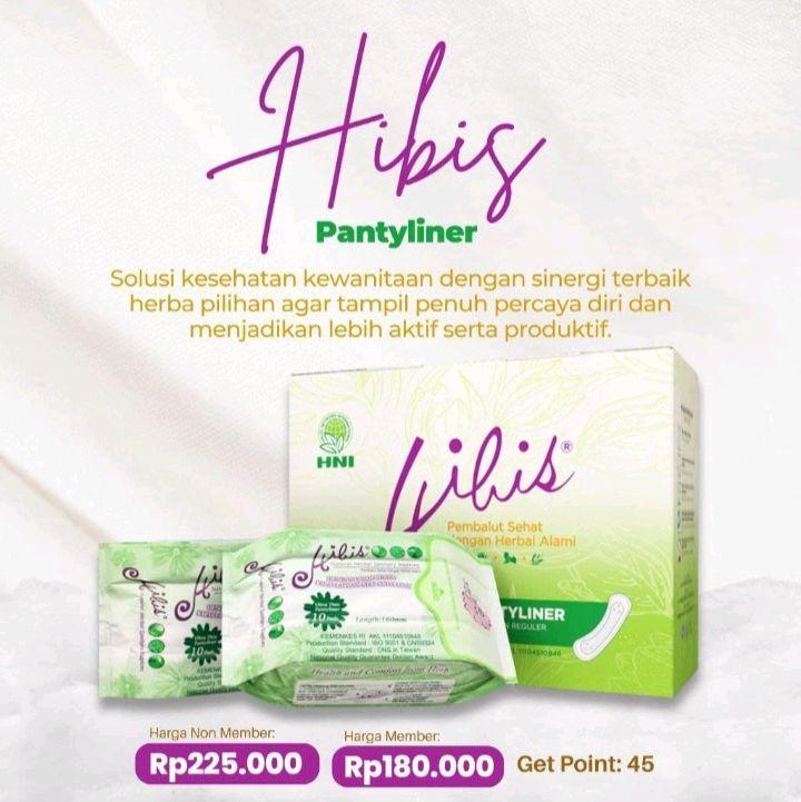 Pantyliner Hibis Jual Ecer isi 10 Pads - Shop | Tokopedia