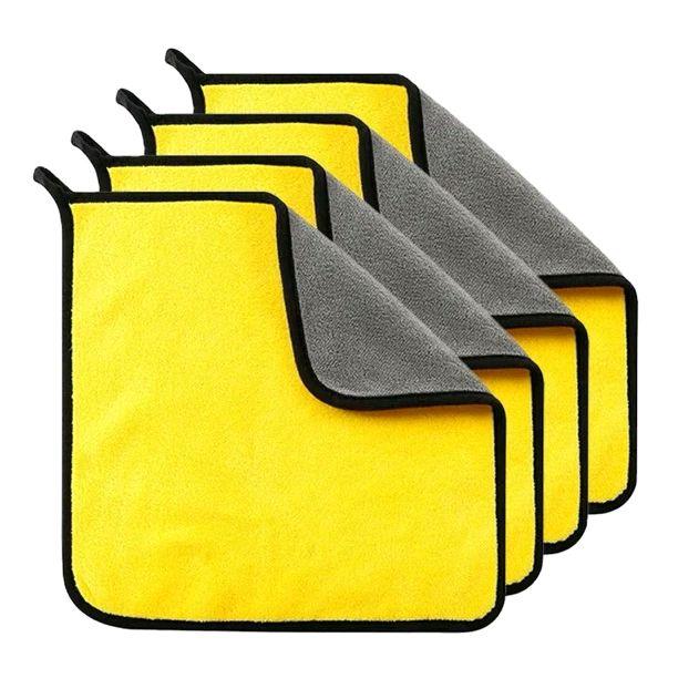 Kain Lap Microfiber 30X30 Serap Air Serbaguna Mobil Meja Motor - Shop ...