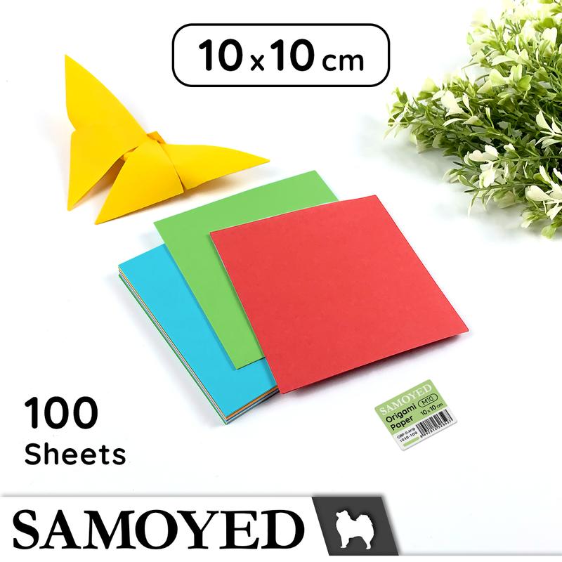 Kertas Lipat 2 Sisi / Two-Sided Origami Paper Samoyed ORP-R 10 x 10 cm ...