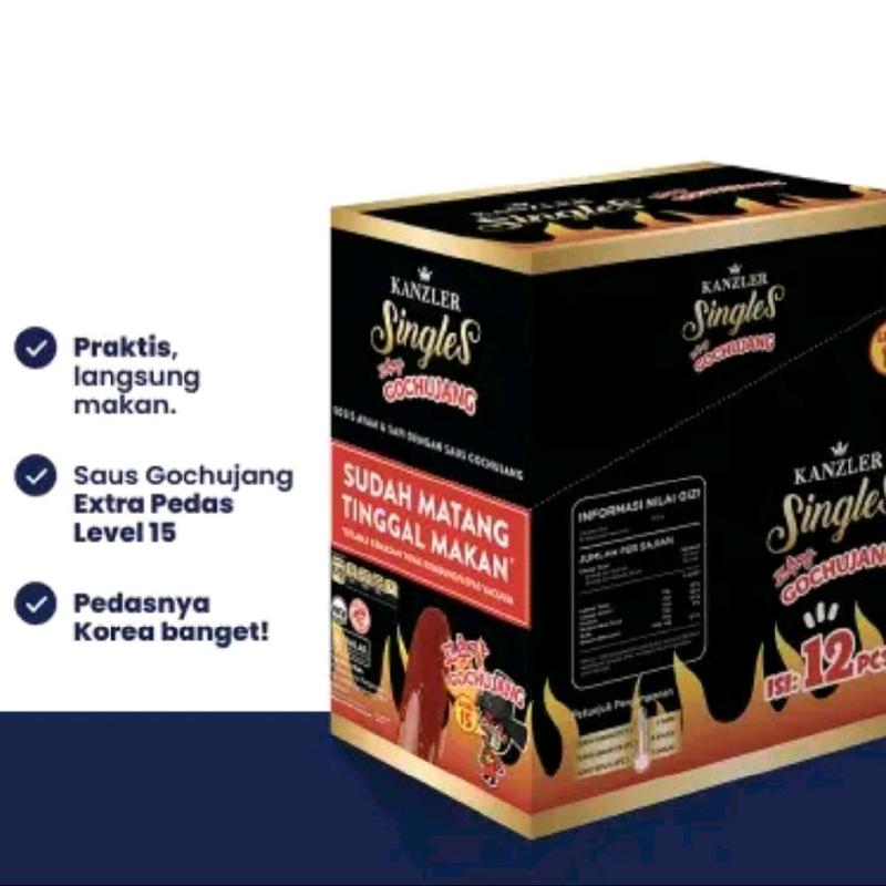 KANZLER SOSIS GOCHUJANG ( 1 box / 12 pcs ) - TikTok Shop Malaysia
