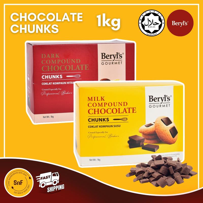 Beryl's Chocolate Chunk Milk Chocolate Dark Chocolate Chunks - TikTok ...
