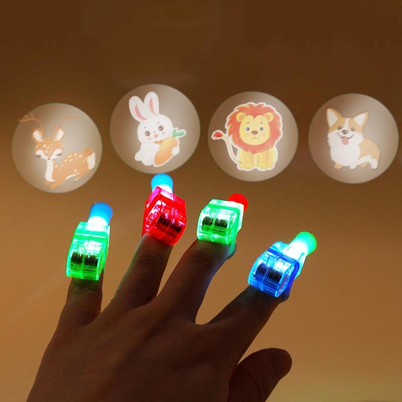 1 PC Creative Glowing Flash Rings Child Luminous Toys Cartoo - TikTok ...