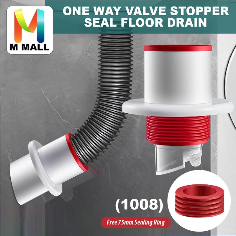 White Red Deodorant One Way Valve Stopper Seal Anti Smell Sealing ...