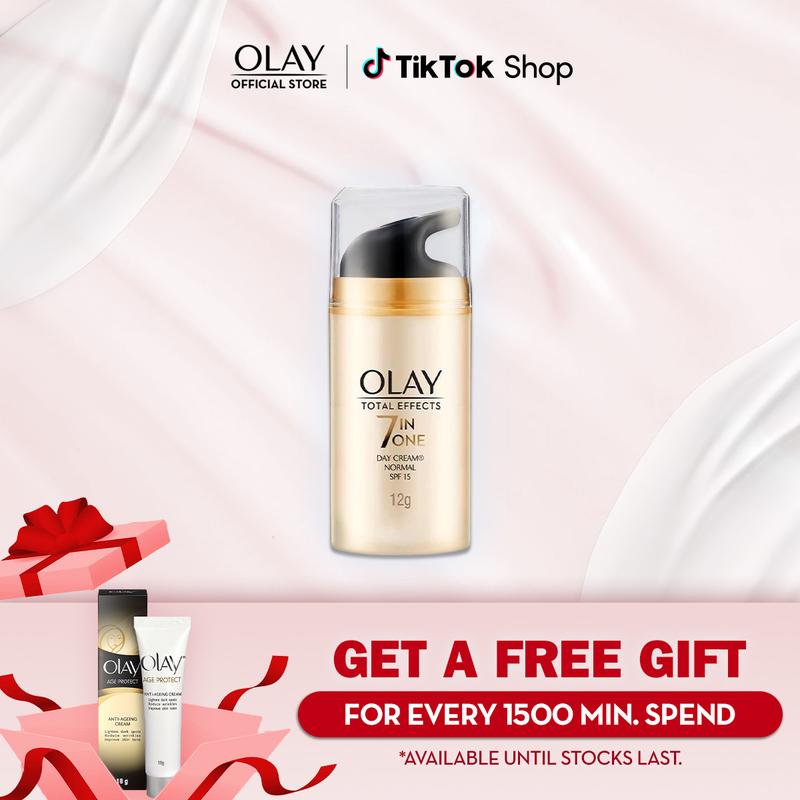 Olay Total Effects 7 Benefits Cream Moisturizer Normal SPF 1 - TikTok ...
