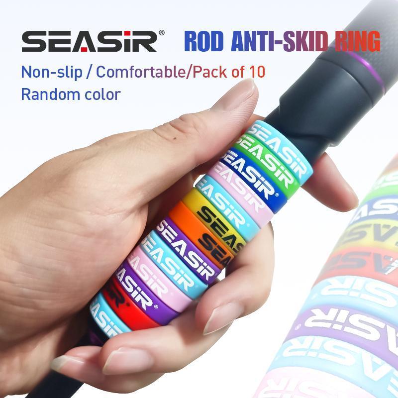 SEASIR 10Pcs Fishing Rod Ring Silicone Anti-Skid Ring Colorful - TikTok ...