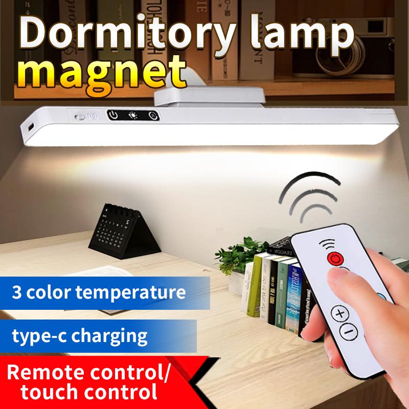 Hanging Magnetic LED Table Lamp Chargeable Stepless Dimming Desk ...