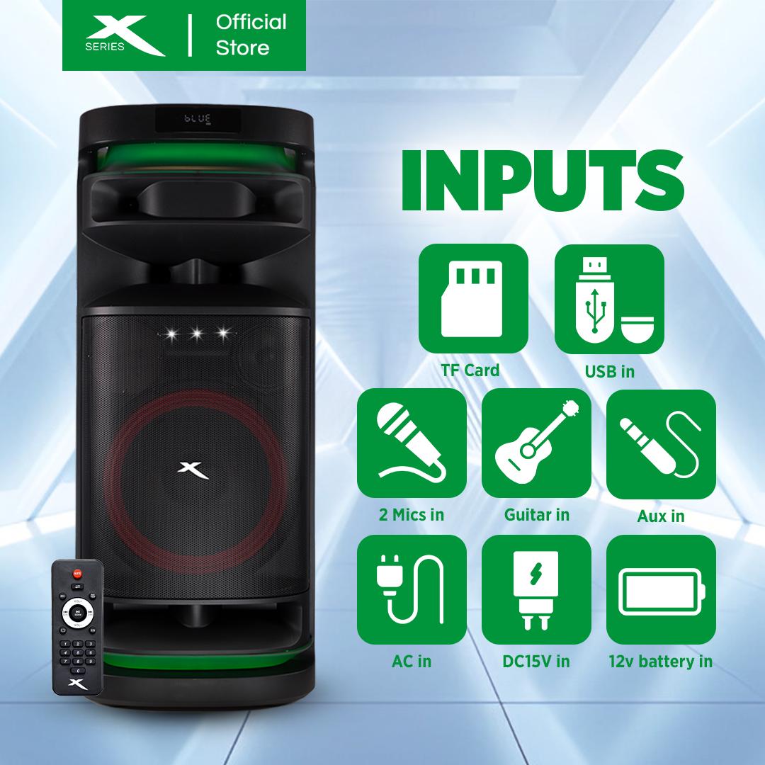 X-SERIES 1400W Portable Speaker: High-Powered Audio in a Compact Design ...