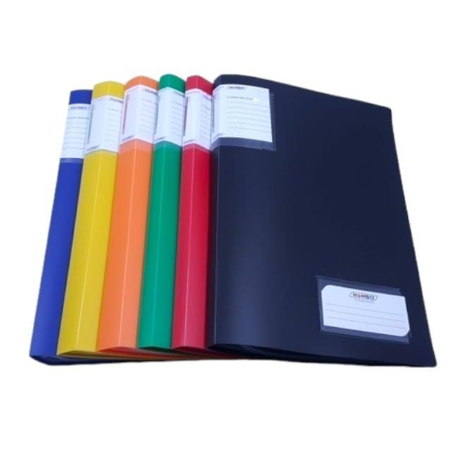 Map Plastik / Dokumen / Clear Holder A4 Polos 40 Lembar Hombo - Shop ...