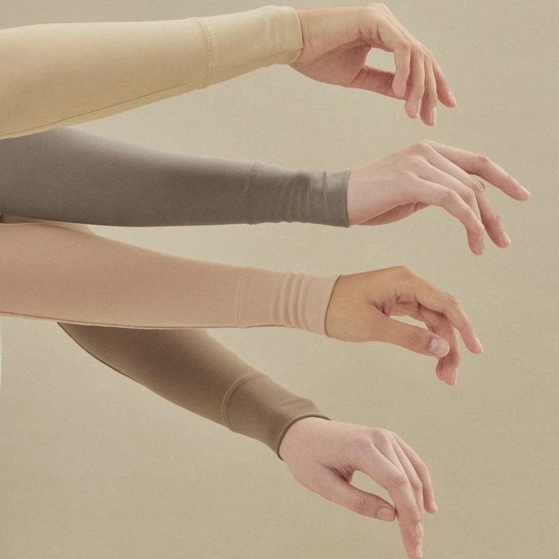 Cooling Arm Sleeves Warmers Sleeve Sun UV Protection Hand Cover ...