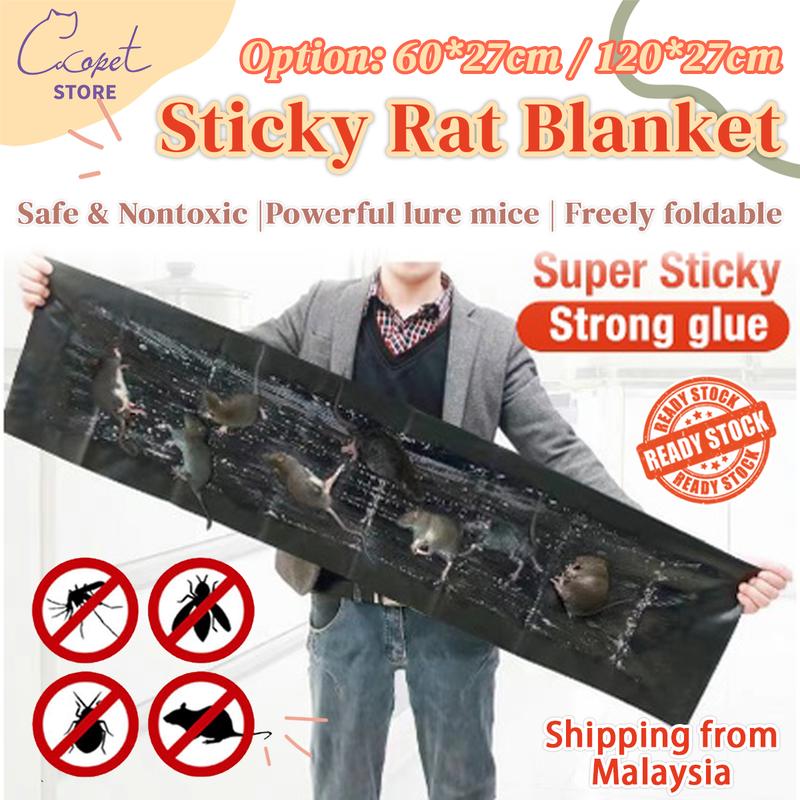 [120 X 28cm] Perangkap Tikus Mouse Trap Sticky Rat Glue Trap - TikTok ...