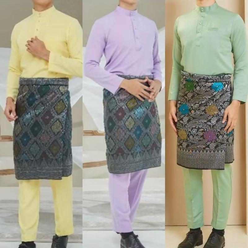 Tema 2026 Baju Melayu Slimfit Dewasa & Budak Kain pearl Skin - TikTok ...