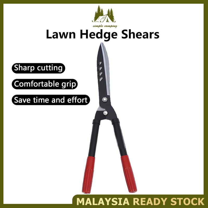 Heavy Duty Hedge Shear Grass Cutter Garden Scissor Tool Gunting ...