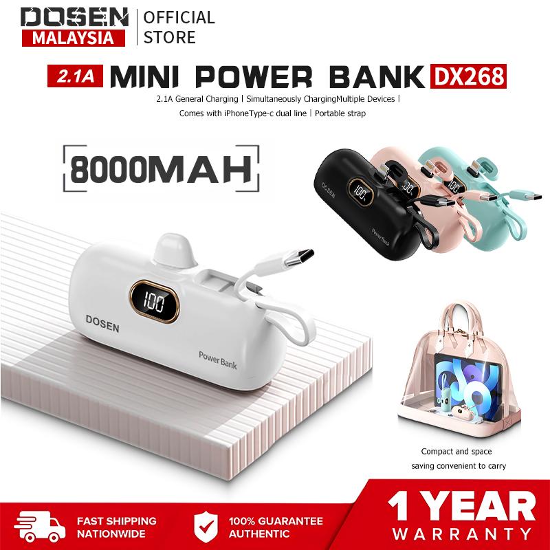 DOSEN Original Power banks 6000mah 8000mAh iPhone/Type-c output ...