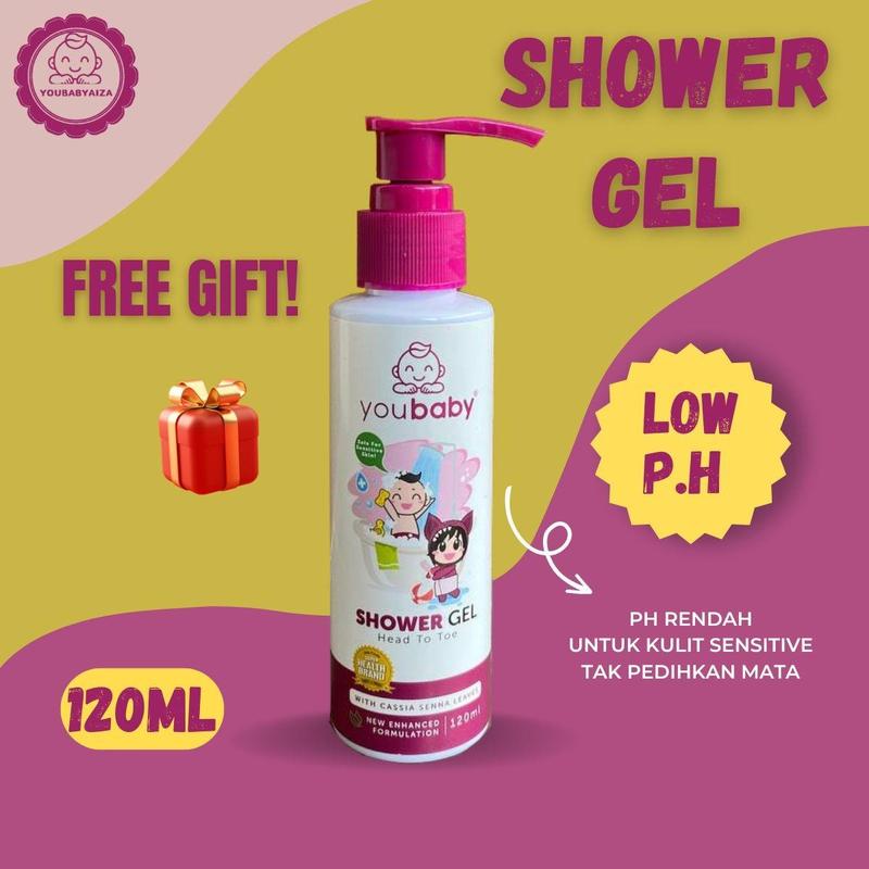 YOUBABY SHOWER GEL BABY HEAD TO TOE GEL MANDIAN BAYI Baby Body - TikTok ...