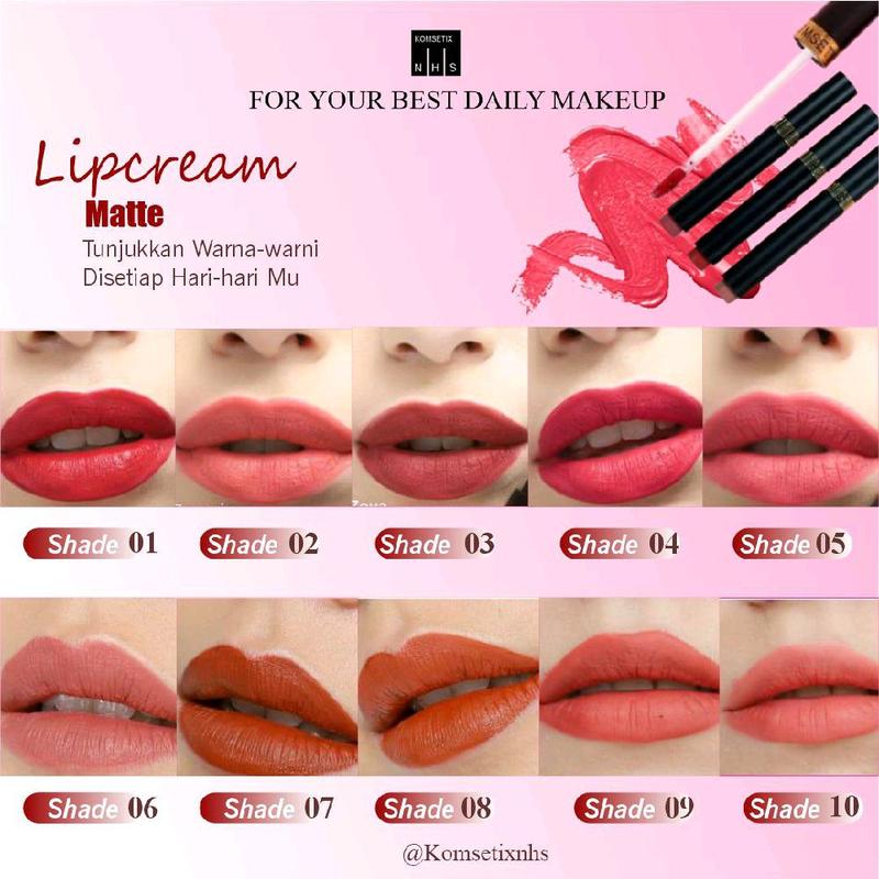 GRATIS HADIAH !!! LIP CREAM NHS / LIP CREAM MATTE NHS / NHS KOMSETIX ...