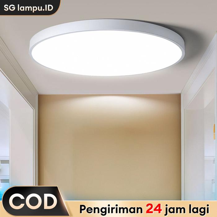 Promo 【Garansi 10 tahun】 Lampu Plafon Rumah ceiling 3 Warna Lampu ...