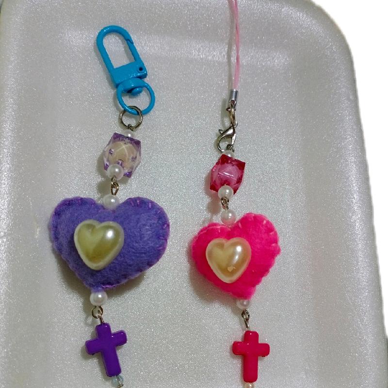 Hiasan Salib ,buat Hiasan Tas , Gant HP /Phone strap , ringan - Shop ...