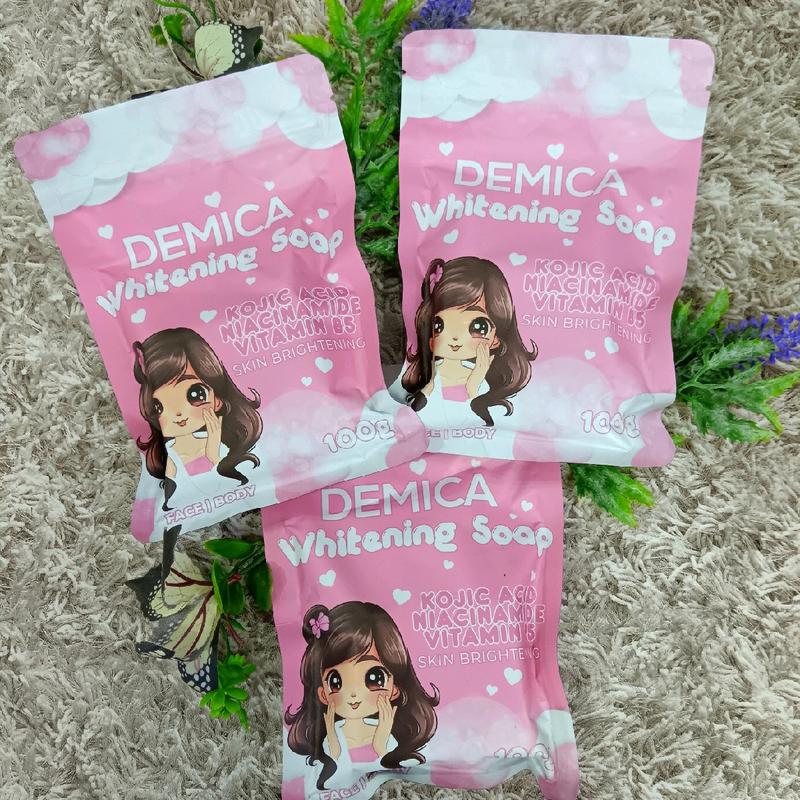DEMICA WHITENING SOAP ORIGINAL 100% - TikTok Shop Malaysia
