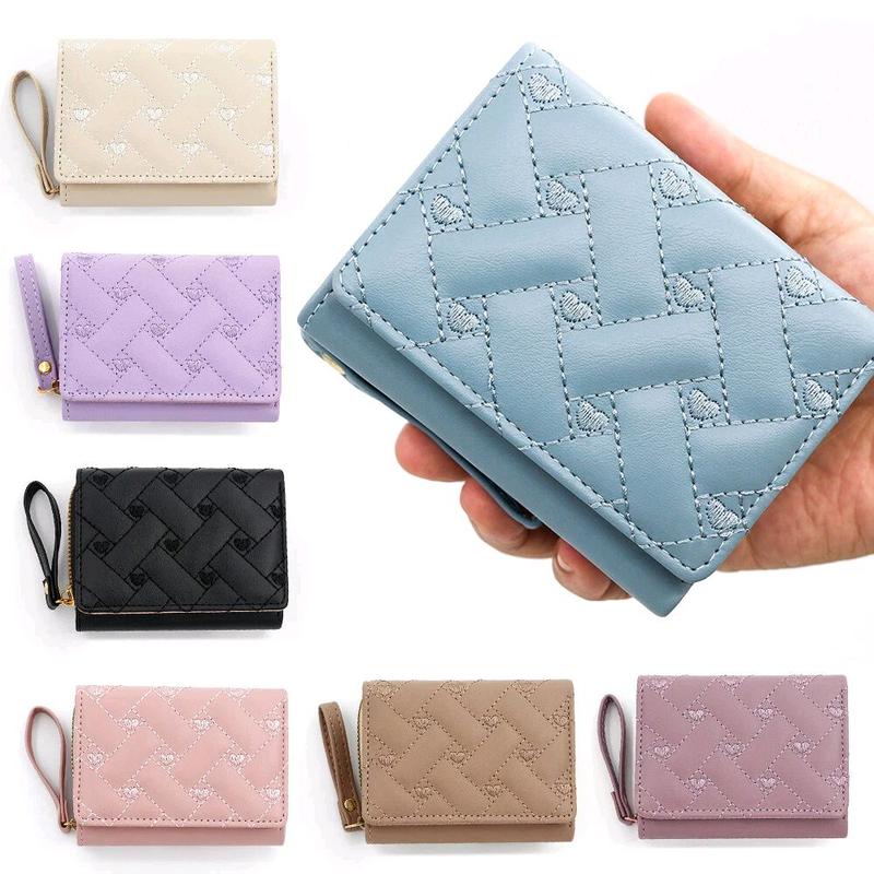 Aurora Premium Dompet Lipat Genggam Hits Korean Multifungsi dengan ...