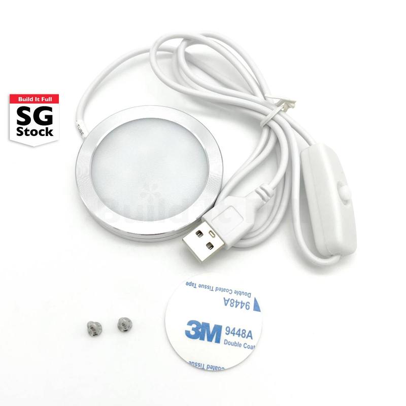 [SG Stock] Round LED Light Kit USB Similar to Bambu Lab LED Lamp ...