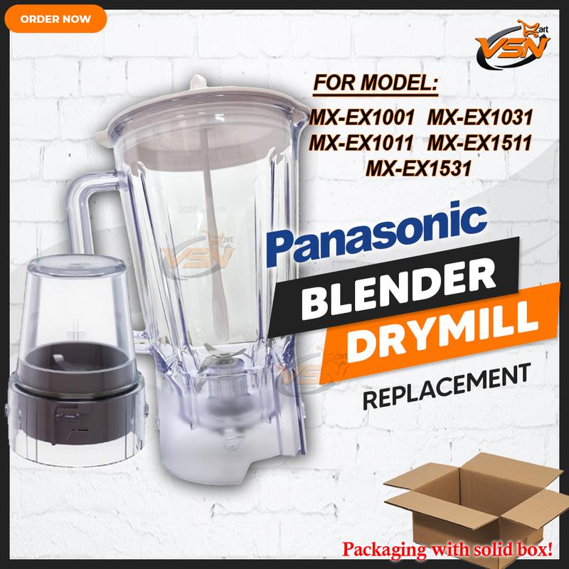 PANASONIC Blender Jug DRYMILL GRINDER MX-EX1001 MX-EX1011 MX-EX1031 ...