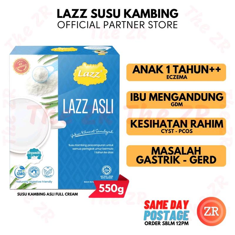 Lazz Susu Asli 550g Sugar Free Organic Low Sugar Milk - TikTok Shop ...