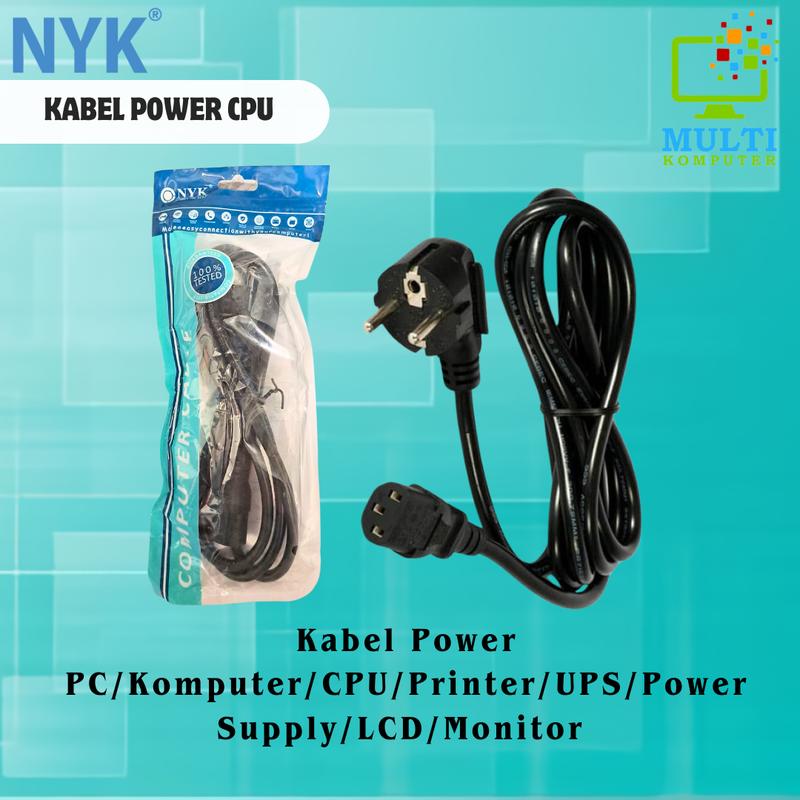 Kabel Power PC/Komputer/CPU/Printer/UPS/Power Supply/LCD/Monitor - Shop ...