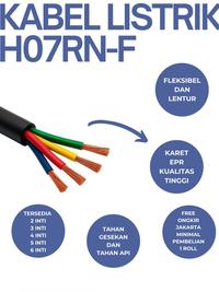 Jual Rubber Flexible Cable NYYHY - 2 Inti (Kabel Listrik Fleksibel ...