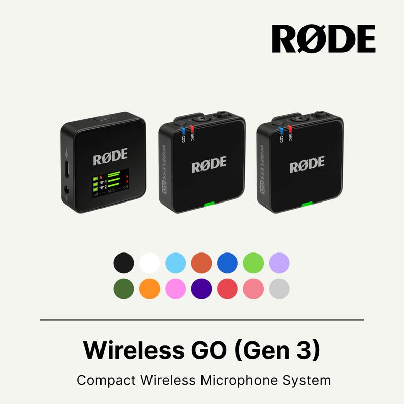 Wireless GO (Gen 3) Compact Wireless Microphone System for Audio ...