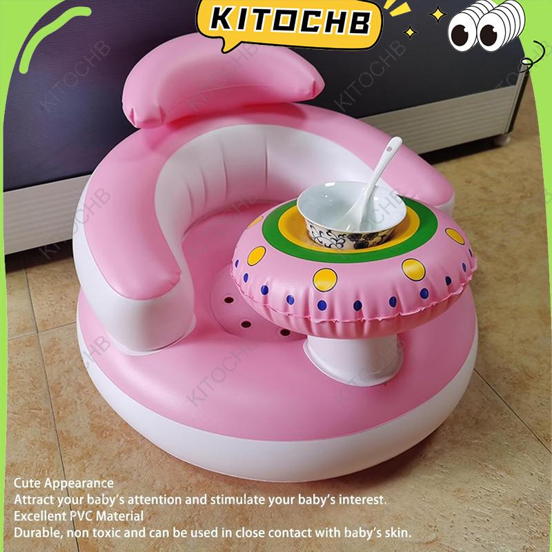 KITOCHB Multifunctional Baby Sofa for Kids Inflatable Sofa with ...