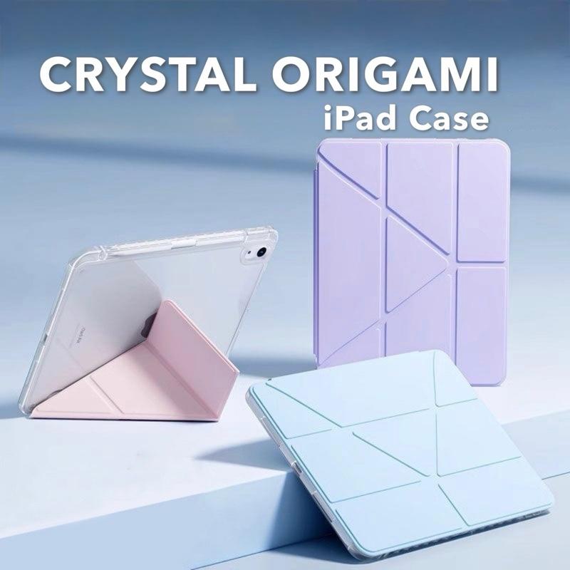 Bao da iPad Origami trong suốt cho iPad Pro,iPad Air,iPad Gen,iPad ...