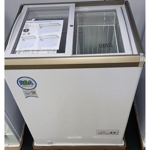 RSA XS110 Chest freezer XS-110 Sliding Flat Glass Freezer - Shop ...