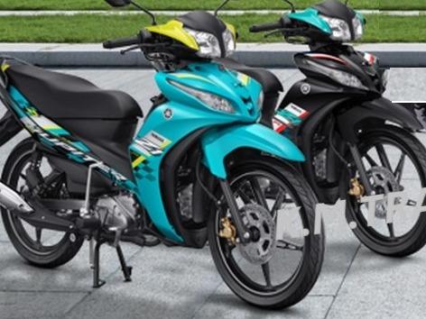 YAMAHA JUPITER FI Z1 115 [SRL 115 Z FI] 2023 (43) BLACK/BLUE/CS6 CYAN ...