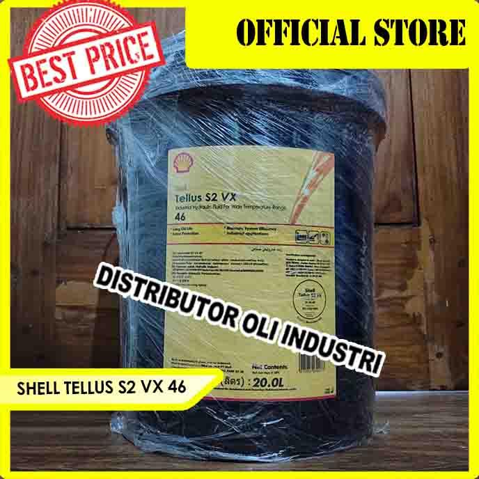 Jual SHELL TELLUS S2 VX 46 ( Oli hidrolik VI tinggi - Ready Stock ...