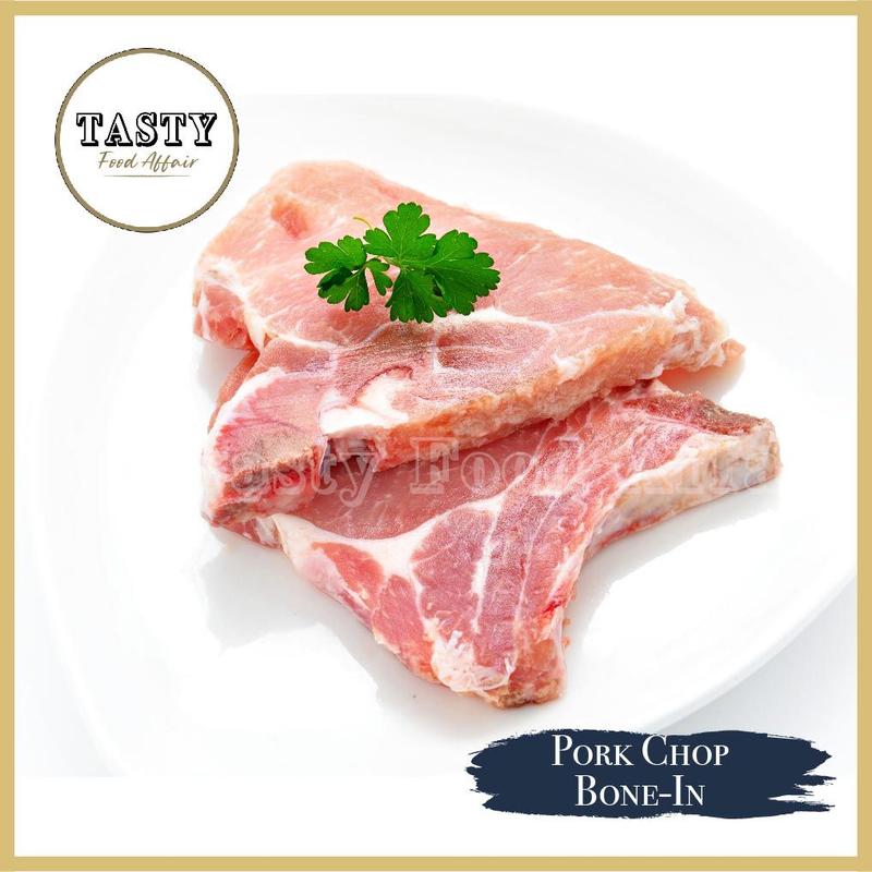 [Tasty Food Affair] Bone-in Pork Chop [500g] - TikTok Shop Singapore