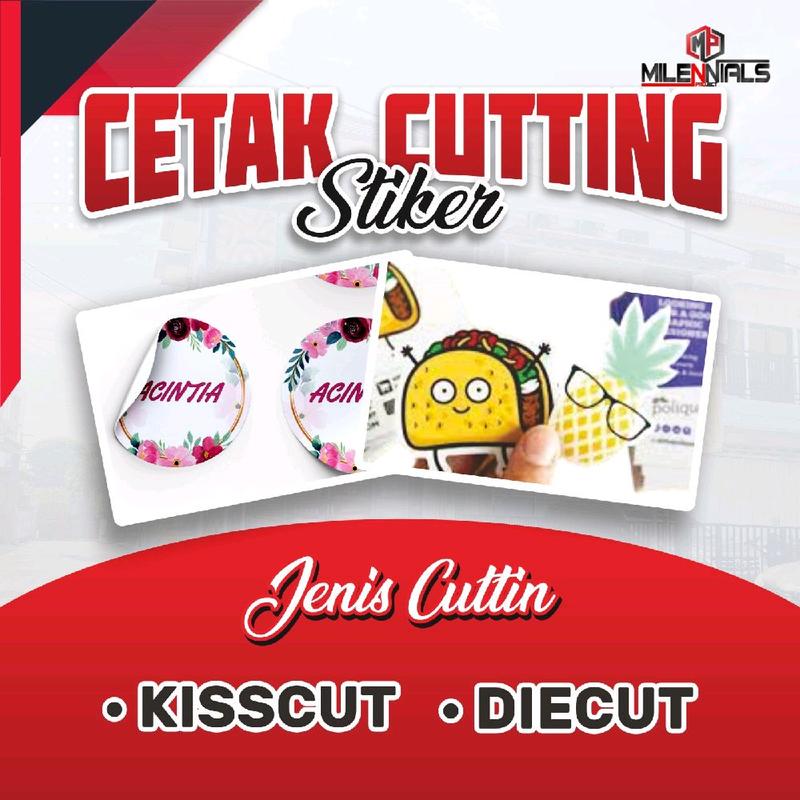 Cetak stiker dan Cutting stiker Custom - kisscut/Diecut - Shop | Tokopedia